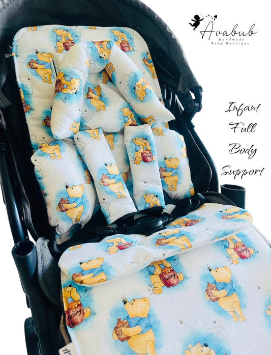 Newborn Pram Full Body Support Insert – Avabub_Handmade